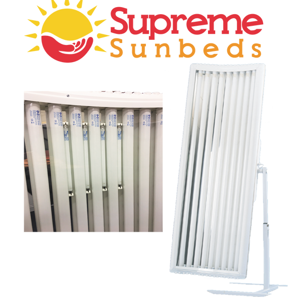 Buy Elite Foldaway Home Sunbed Canopy UK | 9 Tubes + Facial best ...